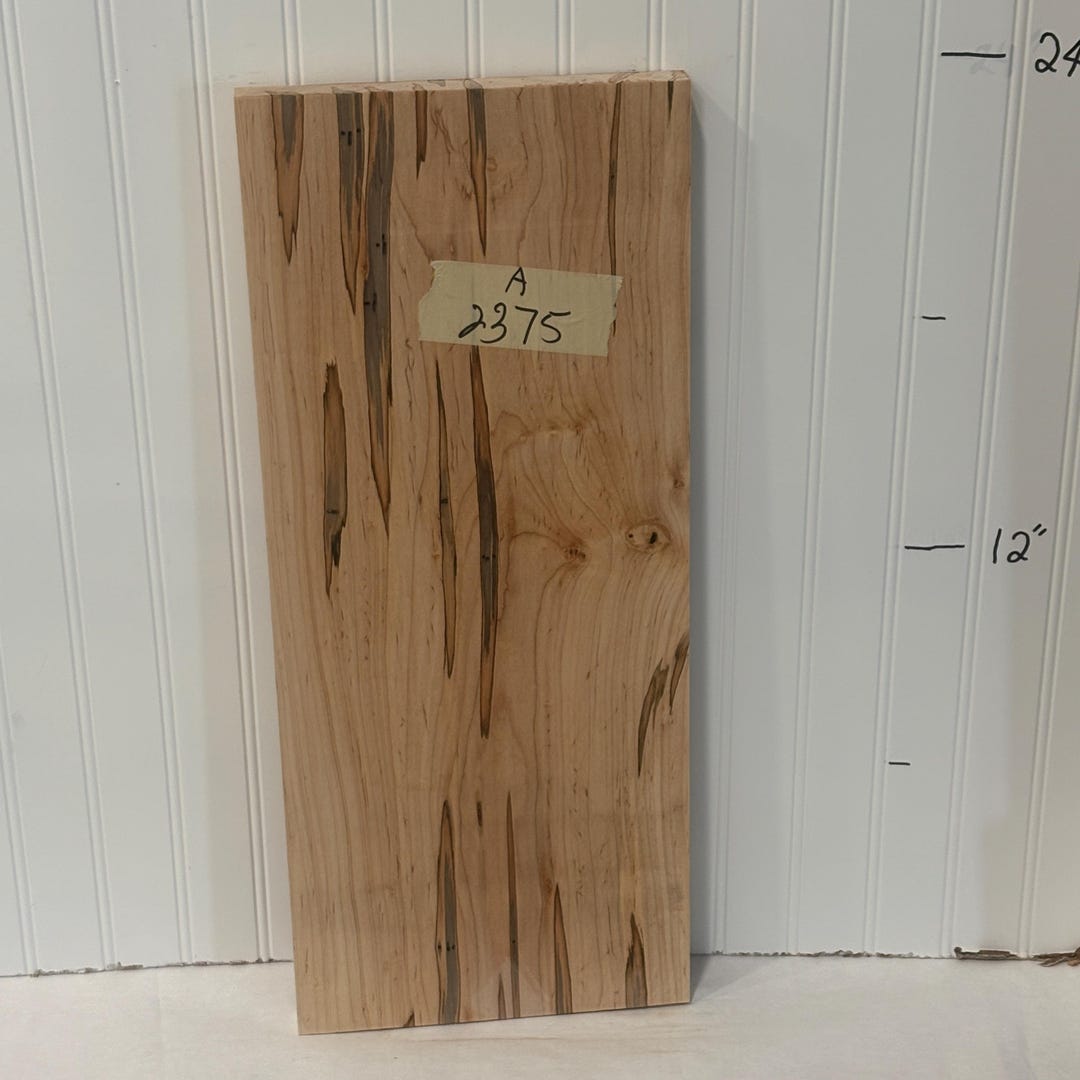 Wide Ambrosia Maple Wood, Wormy Maple Lumber, Wood for Woodworking, 23. ...