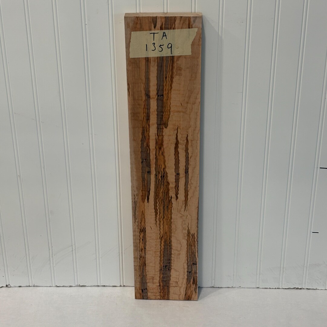 Tiger Maple Wood Board, Kiln Dried Wood Slab, Curly Maple Plank ...