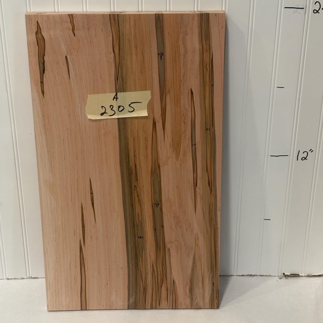 Wide Ambrosia Maple Wood, Wormy Maple Lumber Board, Kiln Dried Wood for Woodworking - Etsy