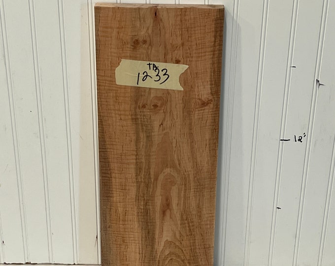 Tiger Maple Wood Board, Wood Slab, Curly Maple Plank, Unfinished Wood ...