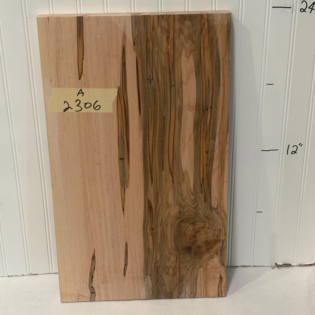 Wide Ambrosia Maple Wood, Wormy Maple Lumber Board, Kiln Dried Wood for ...
