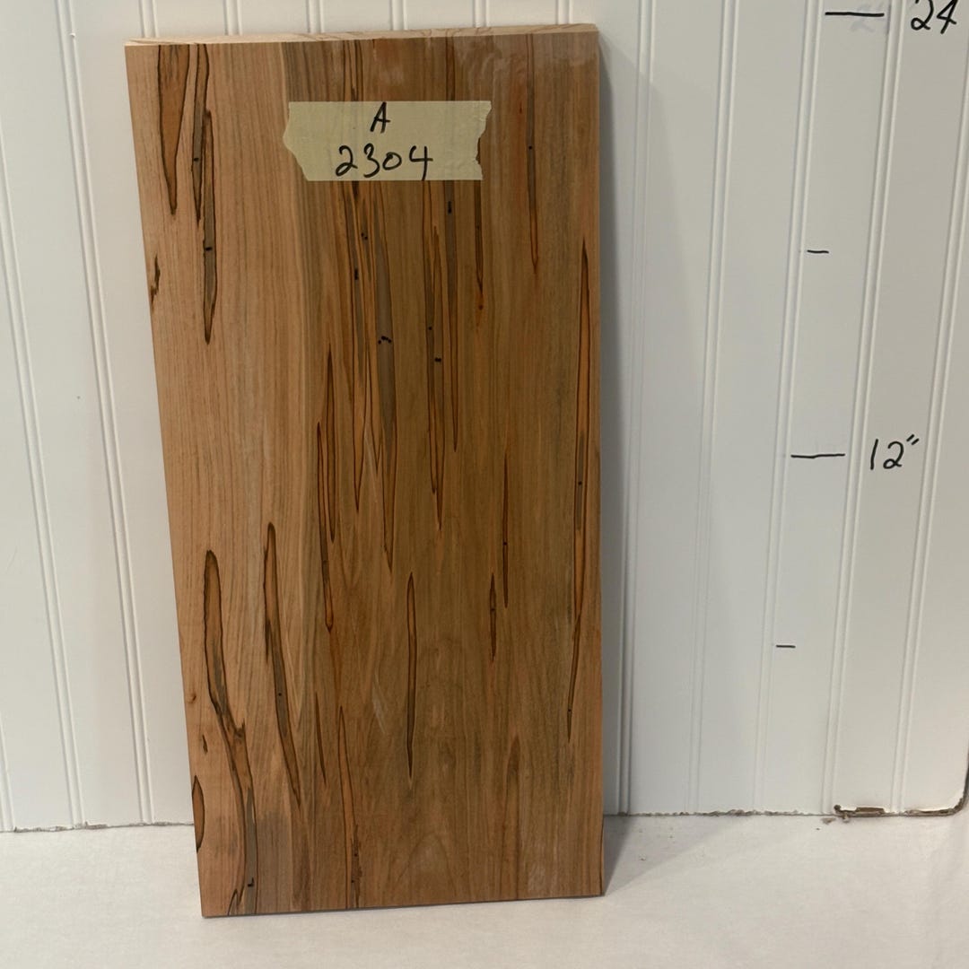 Wide Ambrosia Maple Wood, Wormy Maple Lumber Board, Kiln Dried Wood for ...