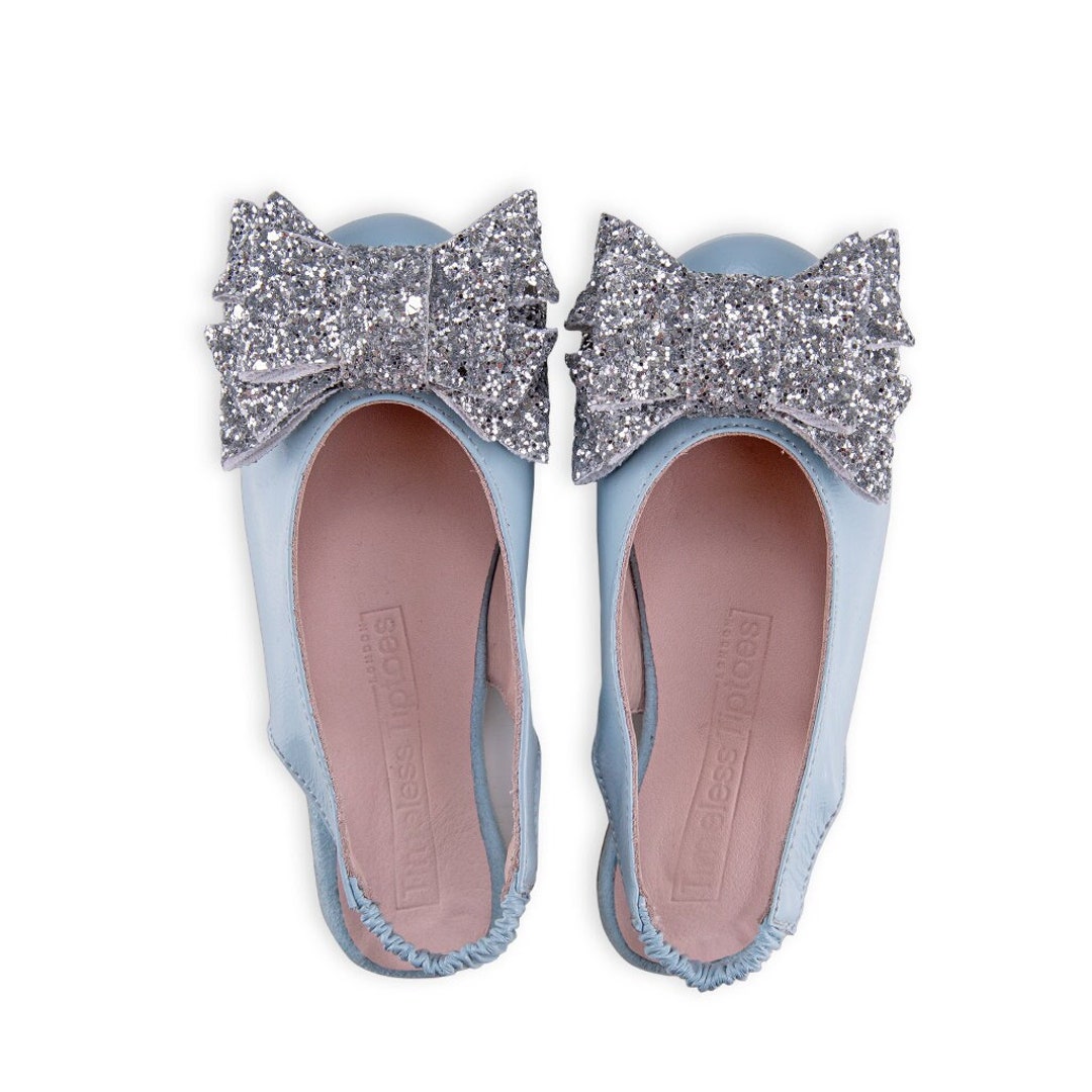 Blue Girl Shoes Blue Flower Girl Shoes Blue Toddler Girl Shoes Blue ...