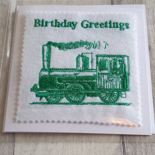 Steam Train Card - Etsy UK