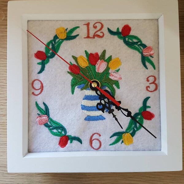 Tulip Clock - Etsy