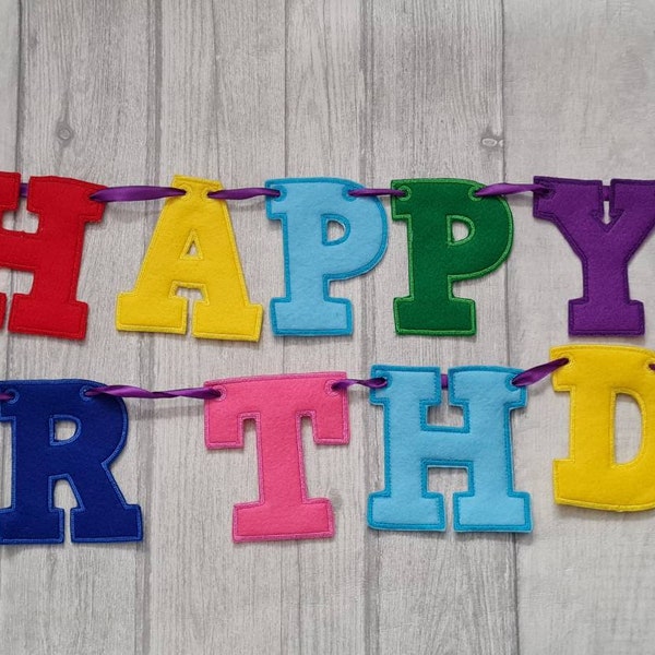 Birthday Bunting - Etsy