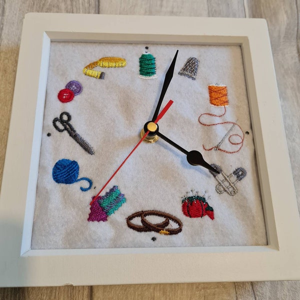 Sewing Room Clock - Etsy