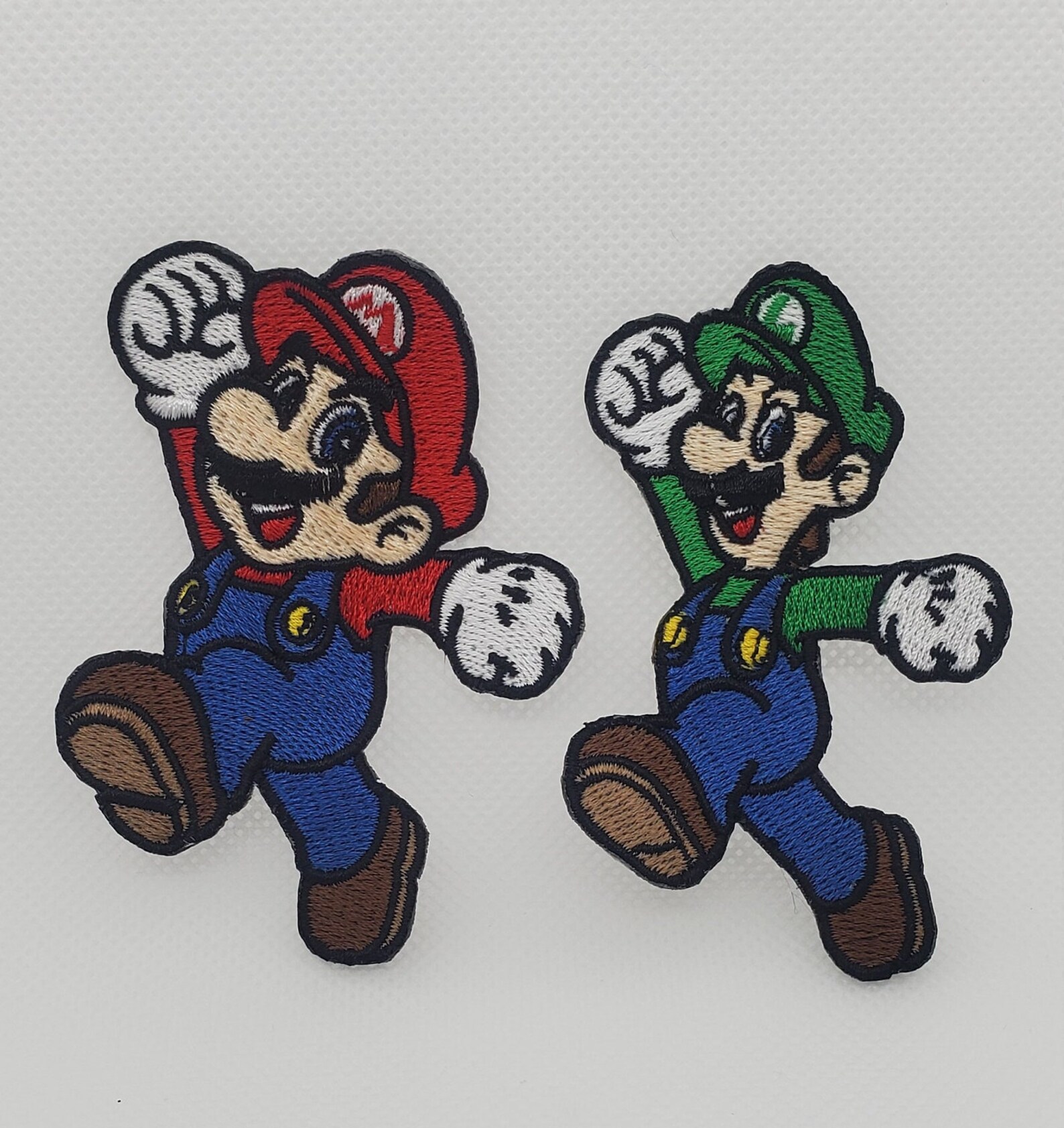 Mario and Luigi Inspired Iron Patch, Super Mario, Luigi Theme Patch ...