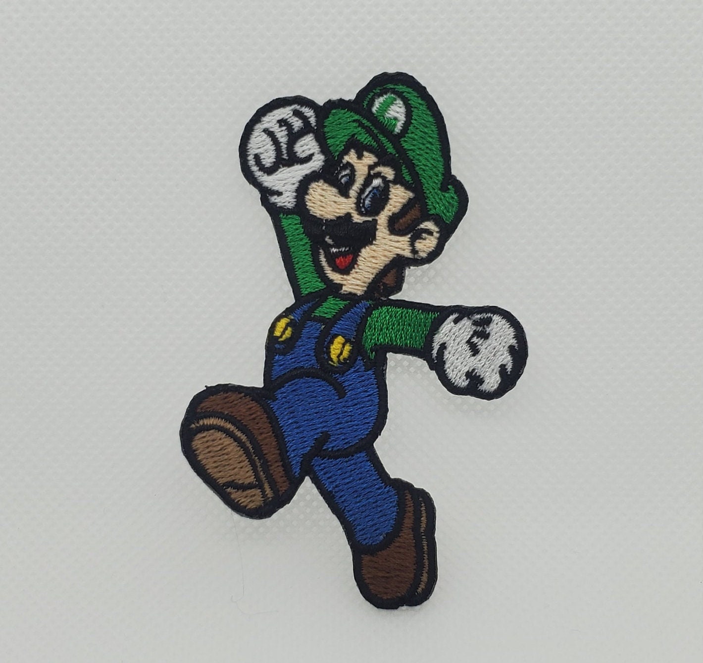 Mario and Luigi Inspired Iron Patch, Super Mario, Luigi Theme Patch ...