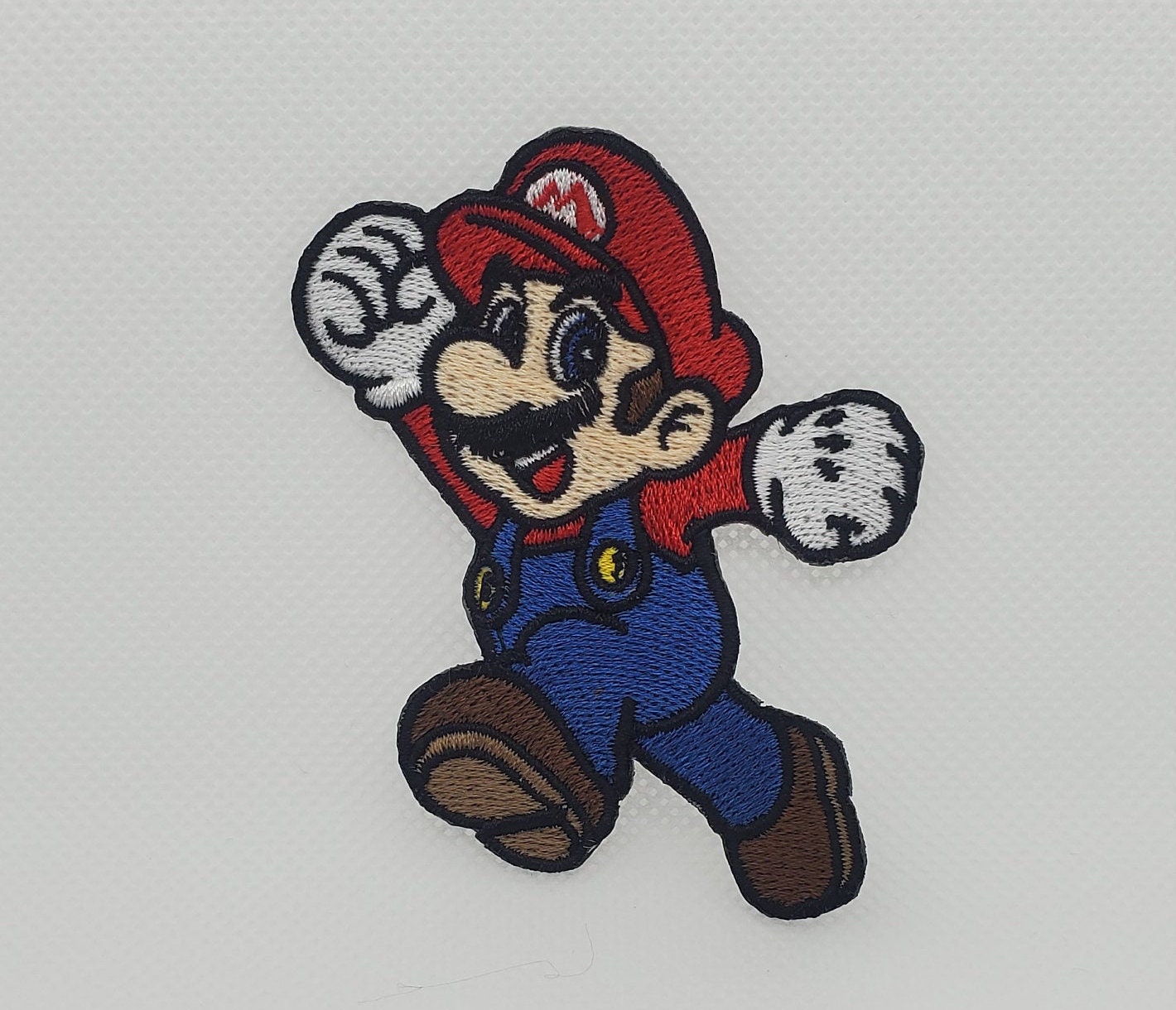 Mario and Luigi Inspired Iron Patch, Super Mario, Luigi Theme Patch ...