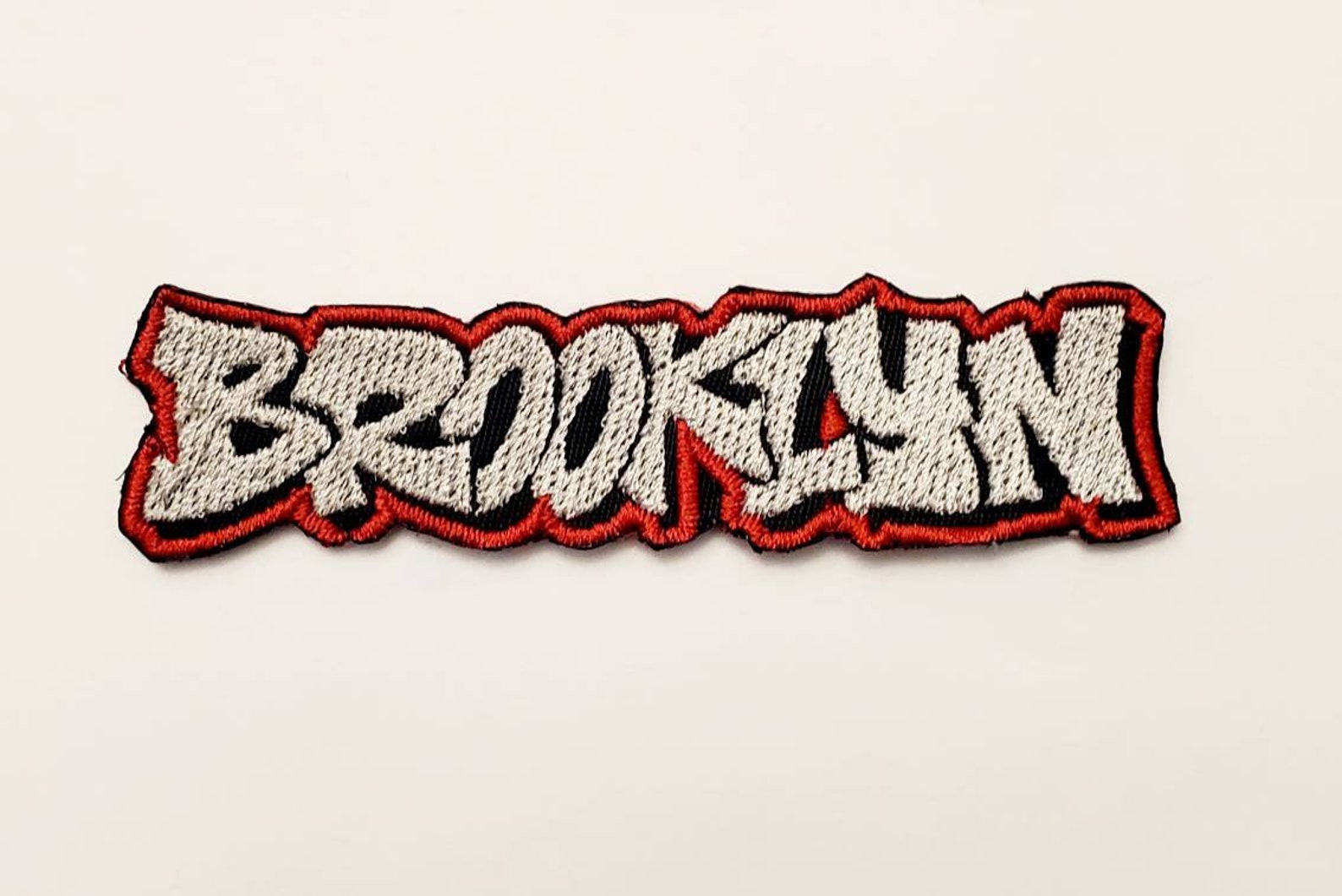 Brooklyn Graffiti Embroidery Patch Iron on 1.31x3.85 New York - Etsy