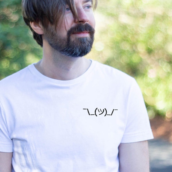 Shrug Emoji - Etsy
