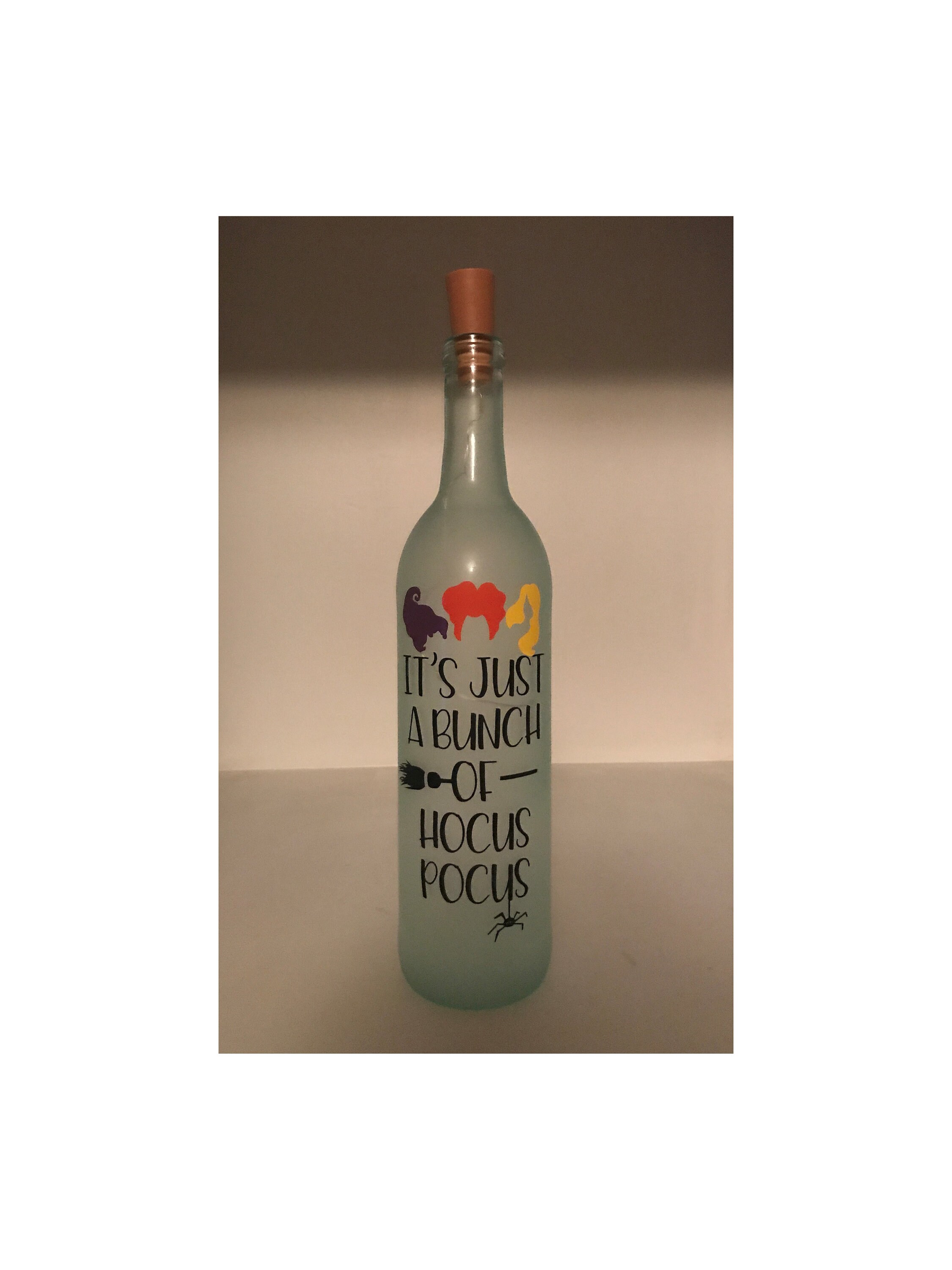 Hocus Pocus Wine Bottle Lights / It's Just a Bunch of - Etsy