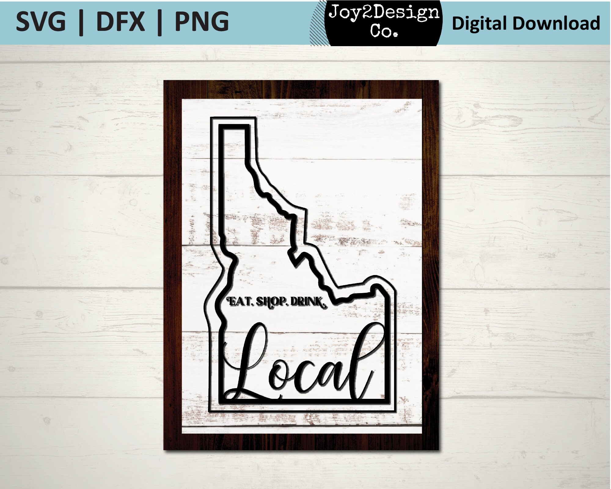 Idaho Local Svg | Essen Sie lokale | Lokale | kaufen Trinken Sie lokale ...