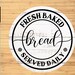 Fresh Baked Bread SVG | DFX | PNG | Vintage Kitchen Decor Svg | Bakery ...