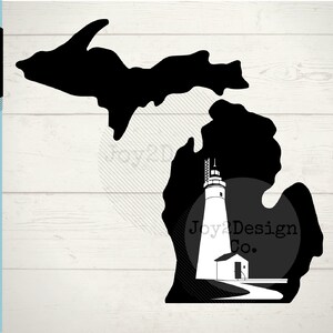 Michigan SVG | DFX | PNG | Fort Gratiot Svg | Michigan Lighthouse Svg ...