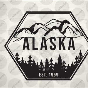 Alaska Svg | Alaska Art SVG | DFX | PNG | Alaska Laser Svg | Alaska ...