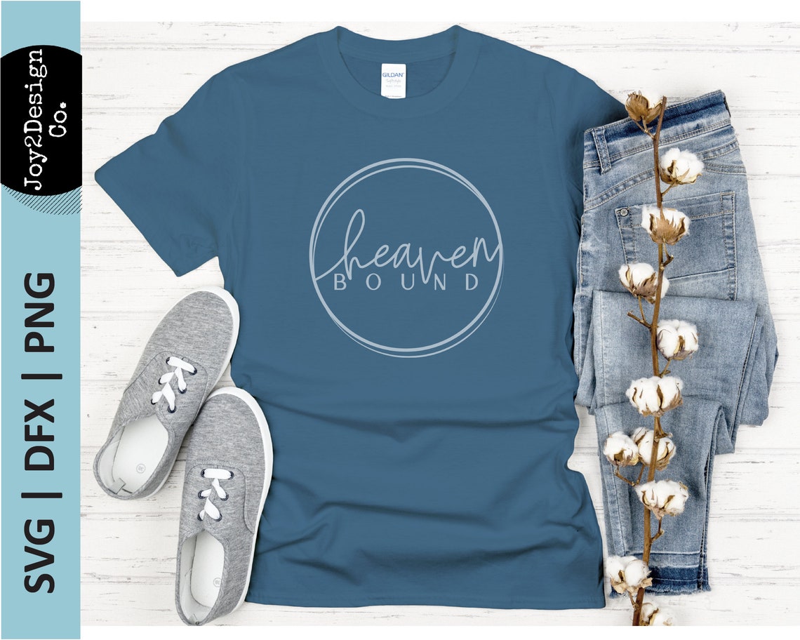 Heaven Bound SVG DFX PNG Scripture Svg Waymaker Svg - Etsy