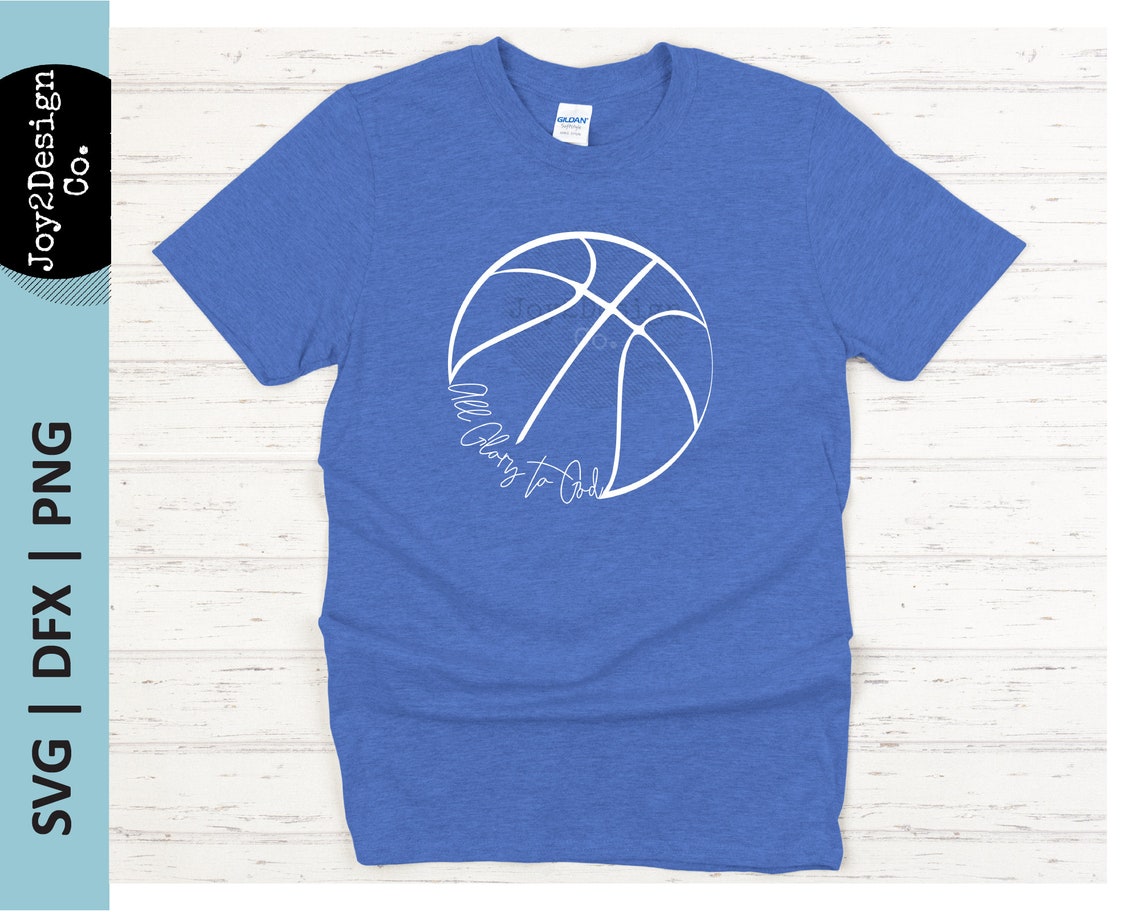 Christian Basketball SVG | DFX | PNG | Glory to God Svg, Basketball Svg ...