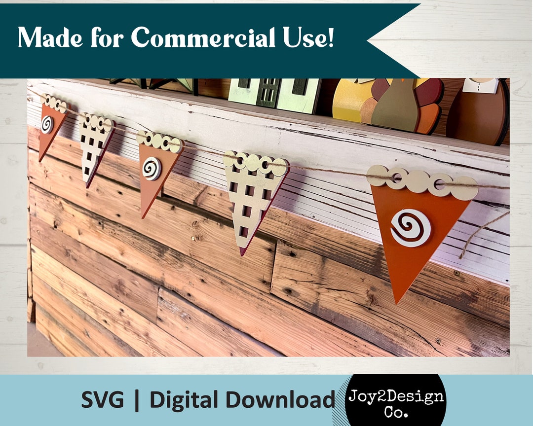 Pumpkin Pie Banner SVG | Pie Banner SVG | Thanksgiving Banner Svg ...