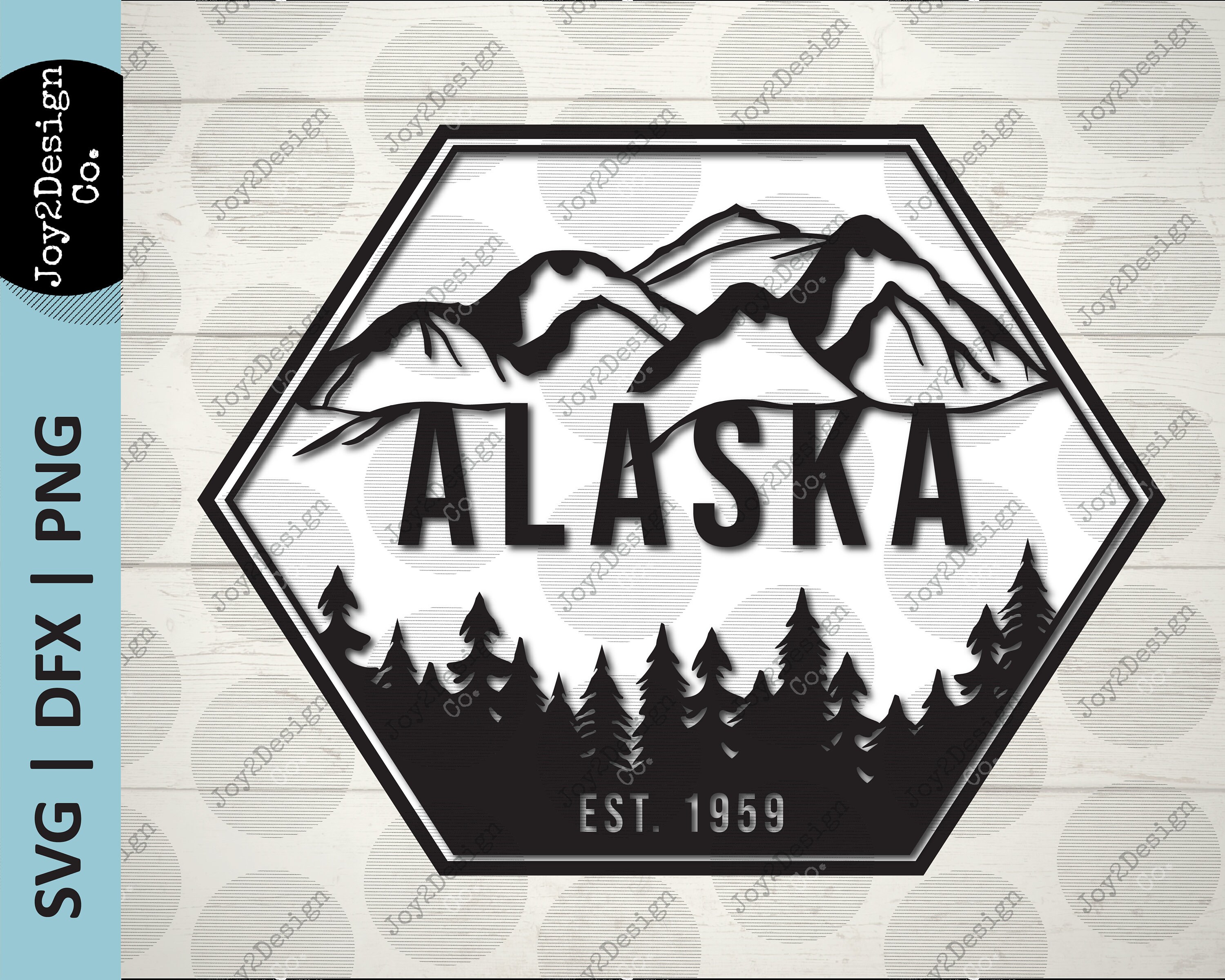 Alaska Svg Alaska Art SVG DFX PNG Alaska Laser Svg - Etsy