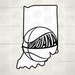 Indiana Basketball SVG | PNG | DFX | Indiana Svg | Indiana Basketball ...