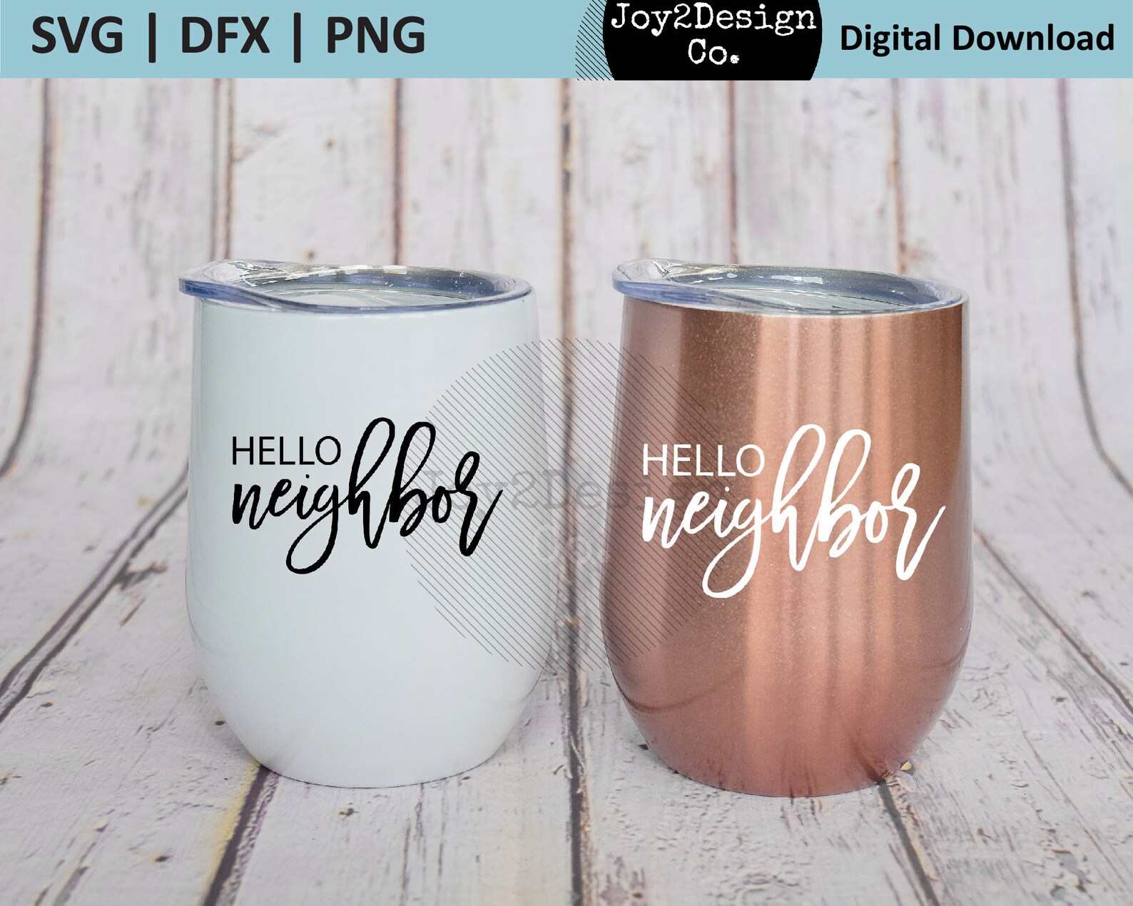Hello Neighbor Svg New Neighbor Gift Neighbor Gift SVG / PNG / DFX ...