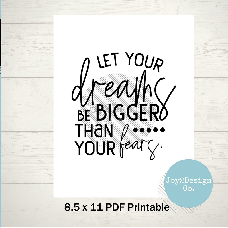 Let Your Dreams - Etsy