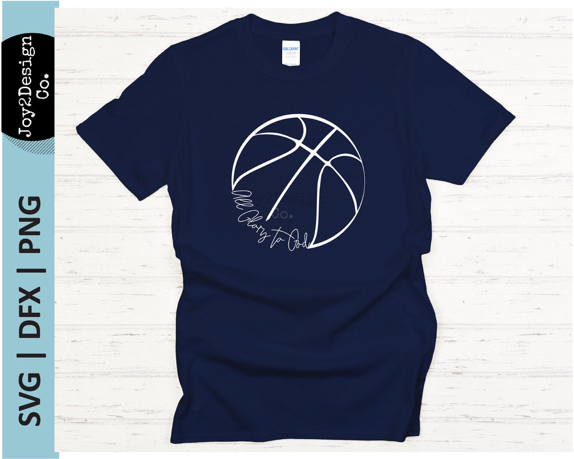 Christian Basketball SVG | DFX | PNG | Glory to God Svg, Basketball Svg ...