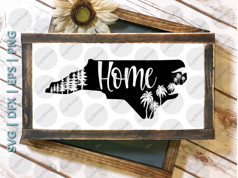 North Carolina Svg DFX EPS PNG North Carolina Home Svg - Etsy