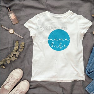 Mama Life SVG | Mama Life Svg | Dfx | Png | Mom Life | Mom Tshirt Cut ...