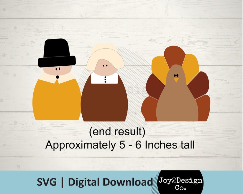 Primitive Thanksgiving SVG | Pilgrim SVG | Turkey SVG | Laser Cut File ...