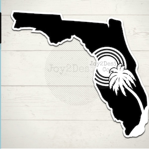 Florida Svg | Florida State Svg | DFX | PNG | Palm Tree Svg | Seaside ...