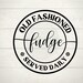 Old Fashioned Fudge SVG | DFX | PNG | Vintage Fudge Svg | Vintage ...