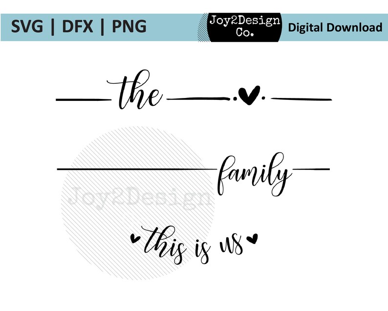 This is Us SVG | DFX | PNG | Round Welcome Sign | Established Family ...