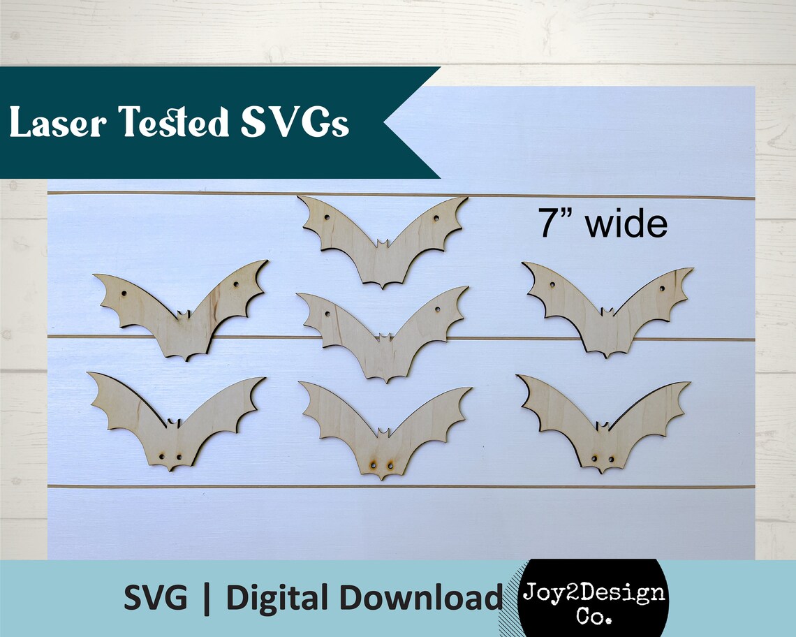 Bat Banner SVG Halloween Bat SVG Halloween Banner Svg - Etsy