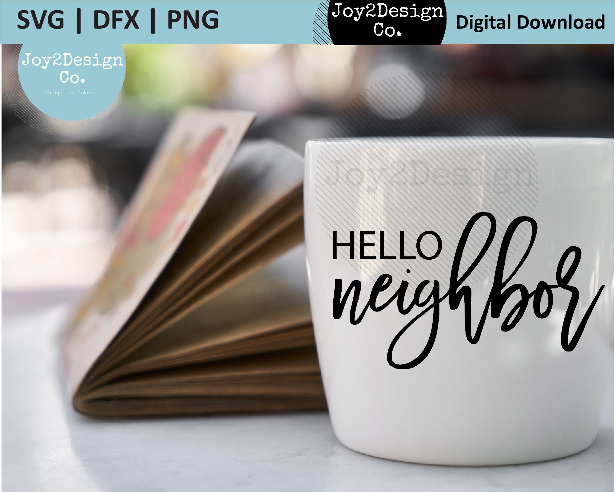 Hello Neighbor Svg New Neighbor Gift Neighbor Gift SVG / - Etsy