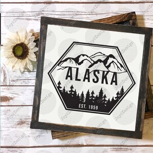 Alaska Svg | Alaska Art SVG | DFX | PNG | Alaska Laser Svg | Alaska ...