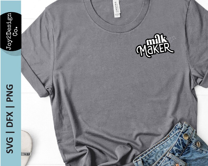 Milk Maker SVG | DFX | PNG | Retro Mom Shirt | New Mom Shirt ...