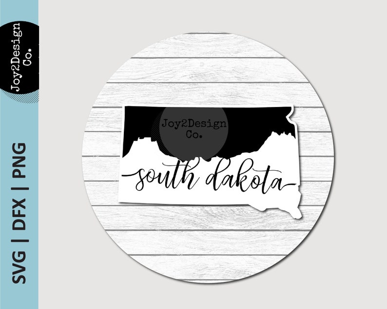 South Dakota State SVG DFX PNG South Dakota Svg Badlands - Etsy