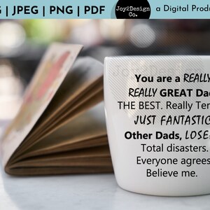 Trump Great Dad | Father's Day Gift | Svg/pdf/png/jpeg | Best Father ...