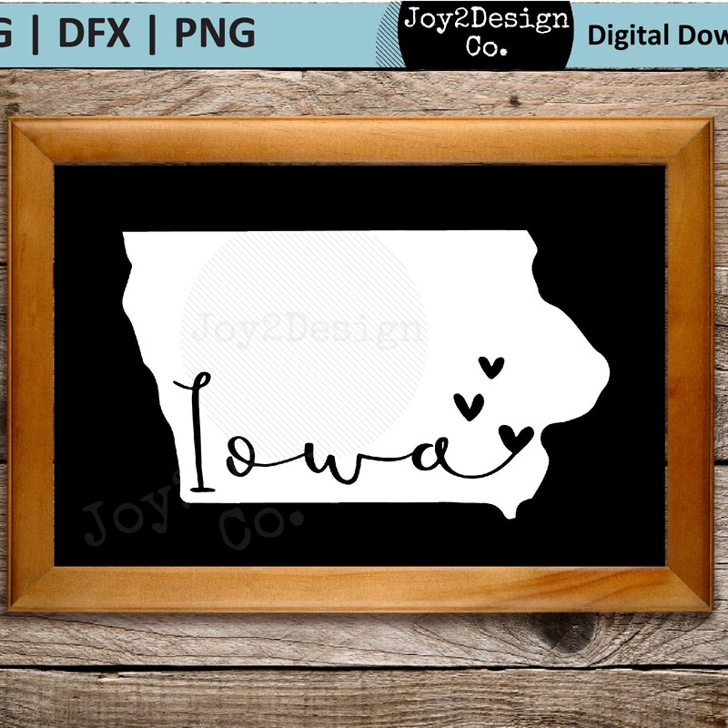 Iowa State Stencil - Etsy