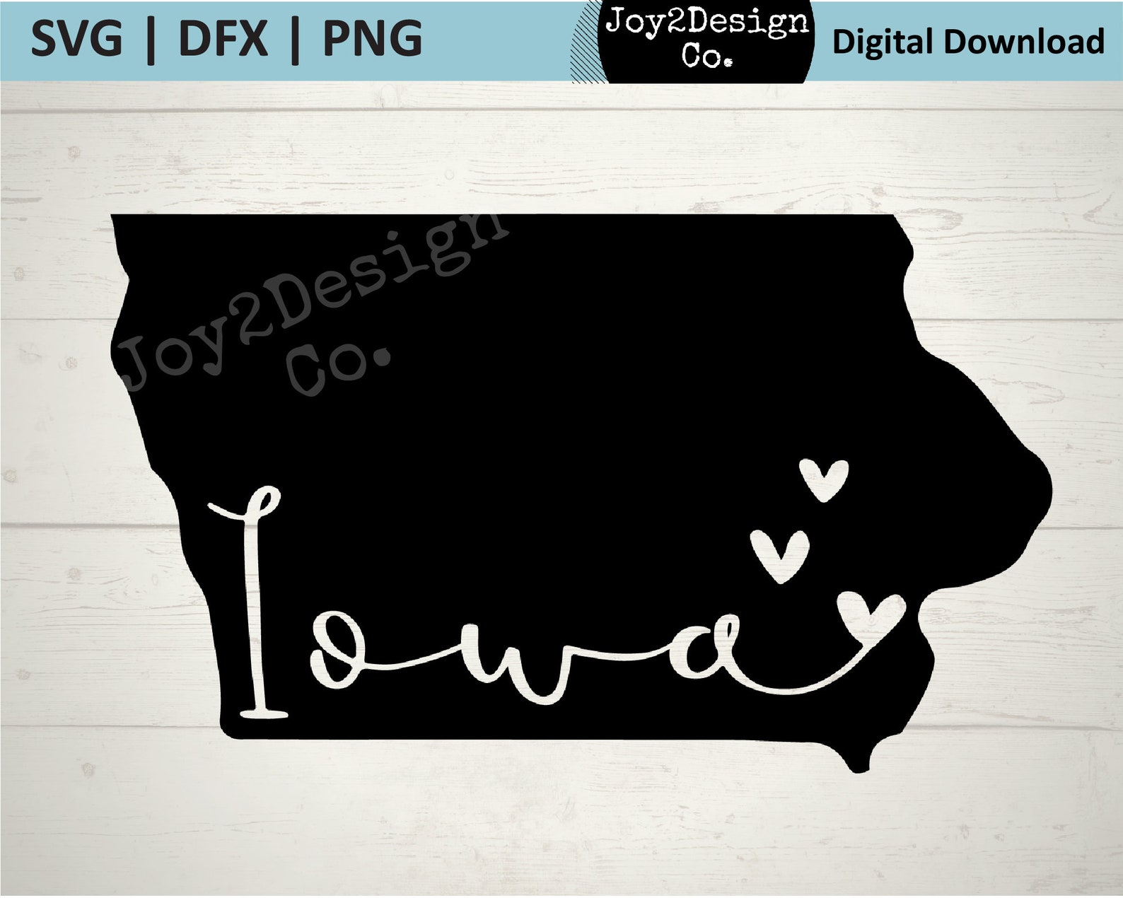 Iowa Svg Iowa State SVG DFX PNG Iowa State Cut File | Etsy