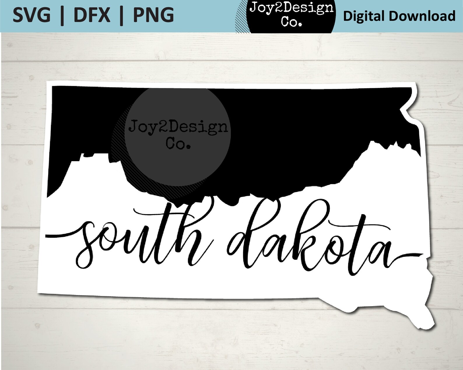 South Dakota State SVG DFX PNG South Dakota Svg Badlands - Etsy