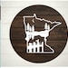 Minnesota Lakes Svg Minnesota State SVG DFX PNG Minnesota Loon Svg ...