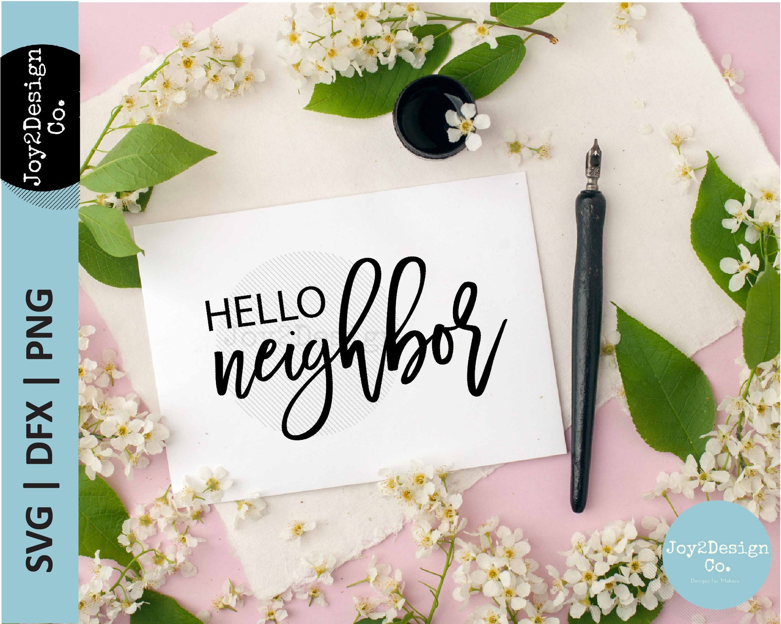 Hello Neighbor Svg New Neighbor Gift Neighbor Gift SVG / PNG / DFX ...