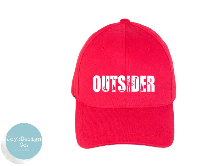 Outsider Svg Wilderness Cut File Svg/pdf/png/jpeg | Etsy