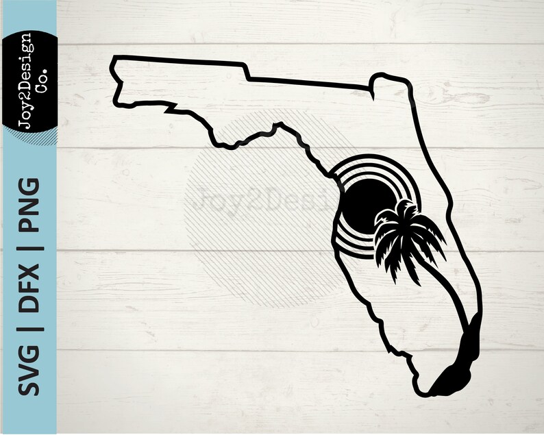 Florida Svg | Florida State Svg | DFX | PNG | Palm Tree Svg | Seaside ...