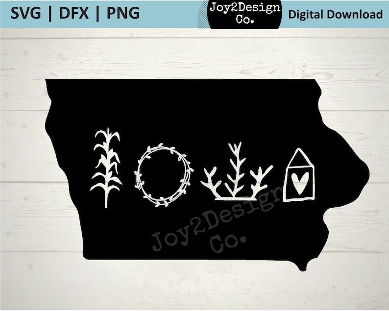 Iowa Svg | Iowa State SVG | DFX | PNG - Etsy