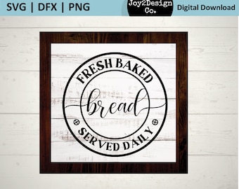 Fresh Baked Bread Sign - Etsy
